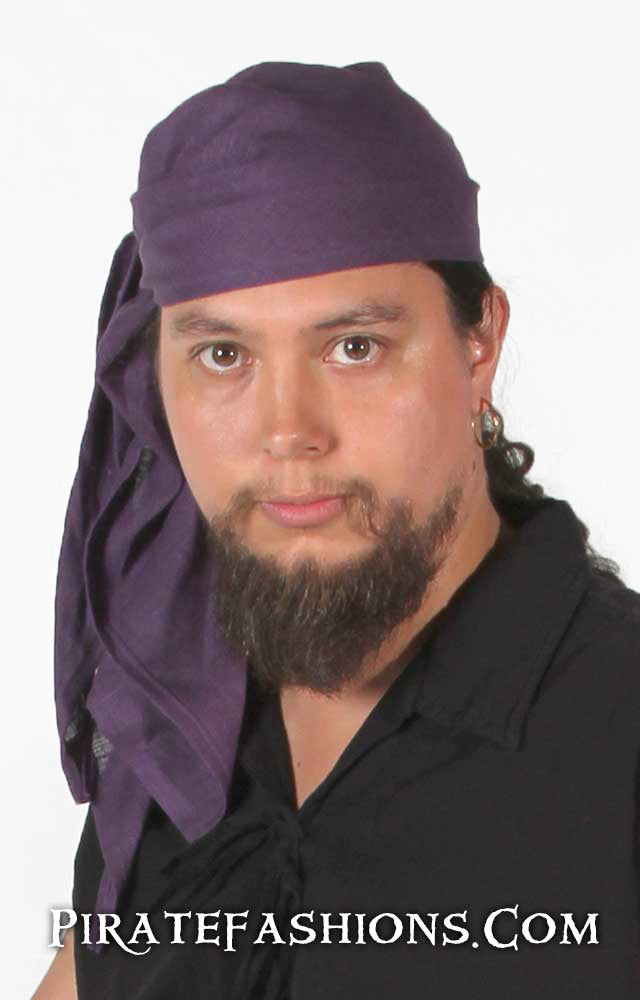 Bandana, Neckerchief N Head Scarf fer Pirate N Wench - Pirate Fashions