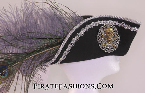 1st Mate Pirate Tricorn Hat - Pirate Fashions