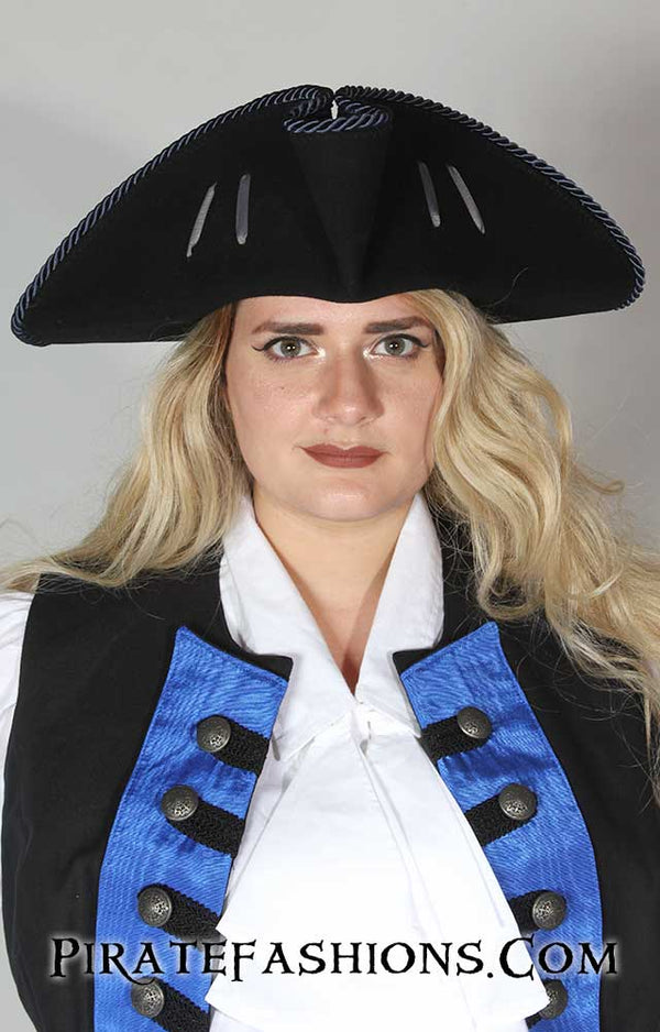 1st Mate Pirate Tricorn Hat - Pirate Fashions