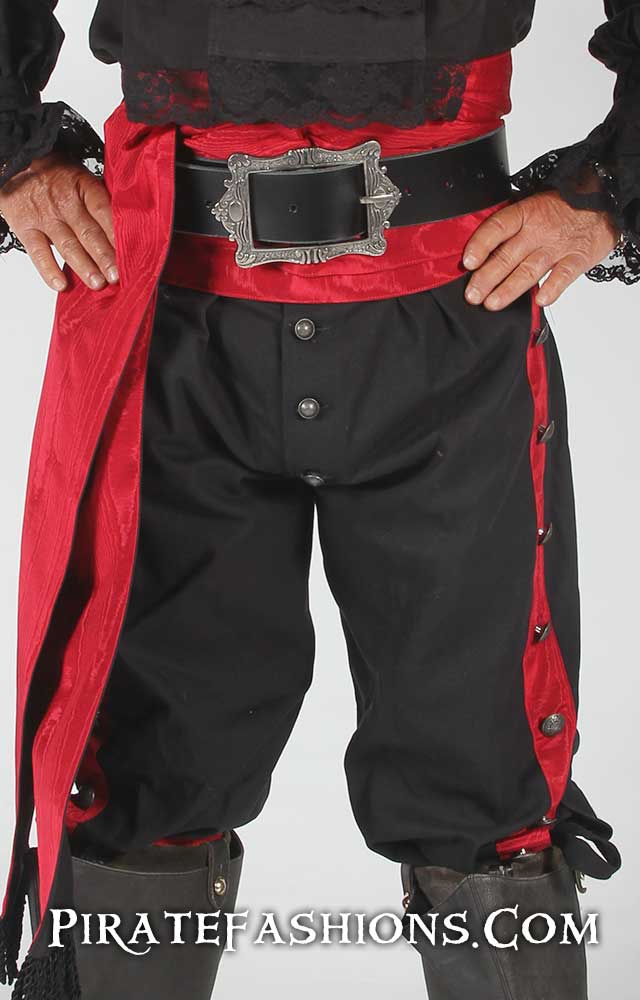 Pant, Knee Breech N Slop fer Pirate - Pirate Fashions