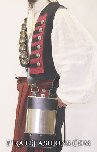 Drinking Flask fer Pirate - Pirate Fashions