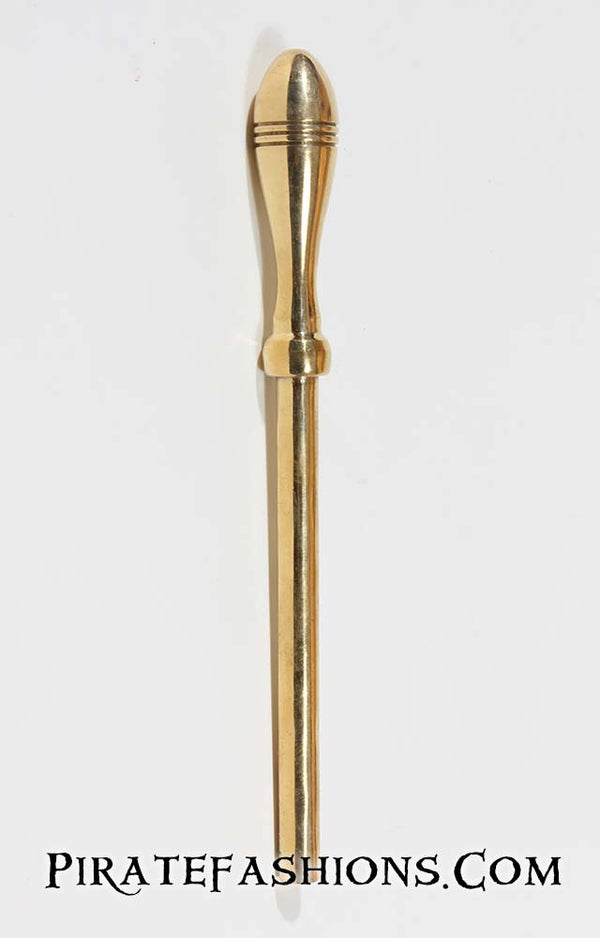 Small Brass Belaying Pin - Pirate Fashions