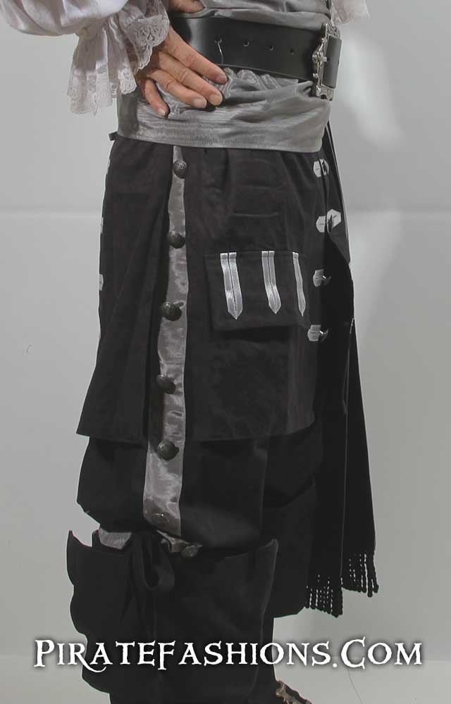 Pant, Knee Breech N Slop fer Pirate - Pirate Fashions