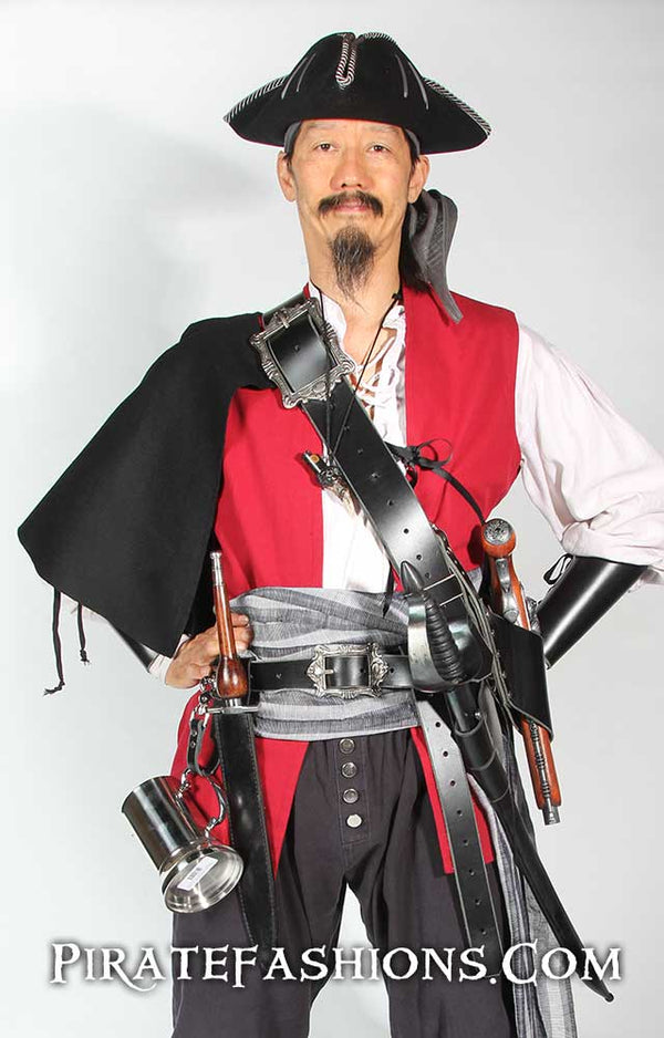 Pirate Naval Cape - Pirate Fashions