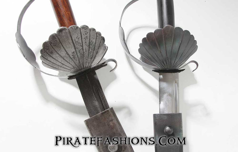 Double Shell Guard Cutlass - Pirate Fashions
