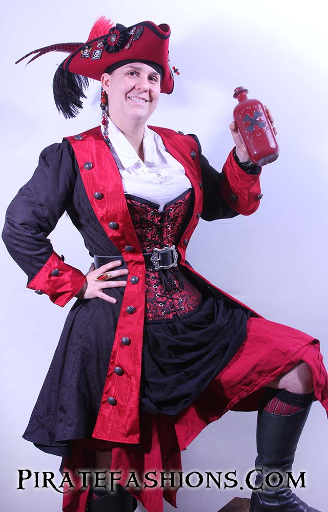Lady Pirate Captain - Pirate Fashions