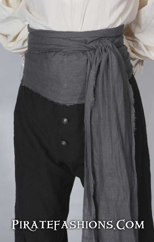 Linen Pirate Sashes - Pirate Fashions