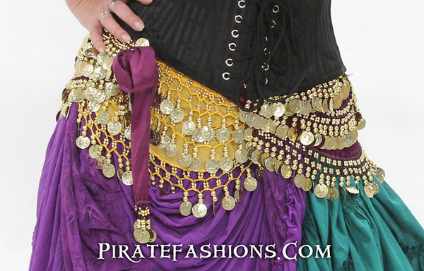 Sea Wench Hip Scarf - Pirate Fashions