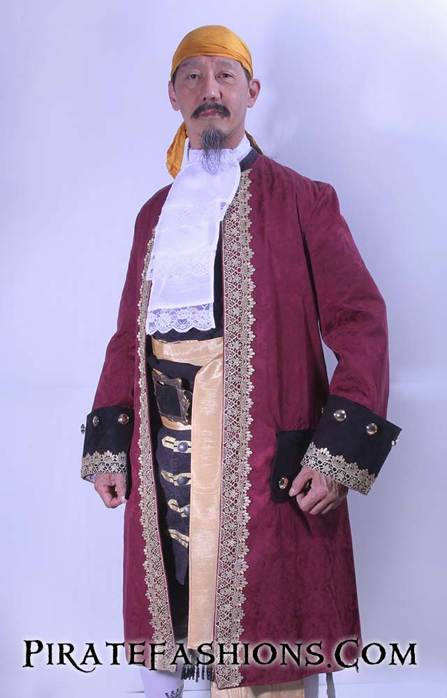 Captain Hook Coat - Pirate Fashions