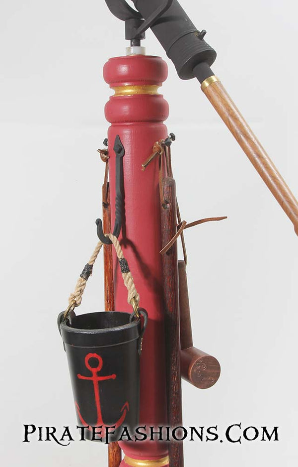 Swivel Gun Mounting Post - Pirate Fashions