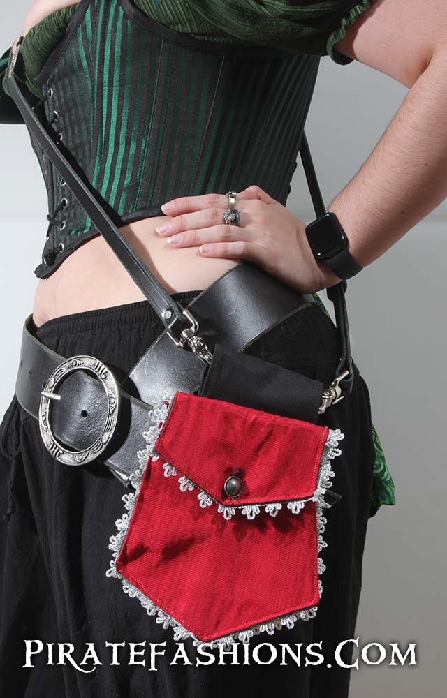 Pouch, Bag, Pocket, Wallet fer Pirate N Wench - Pirate Fashions