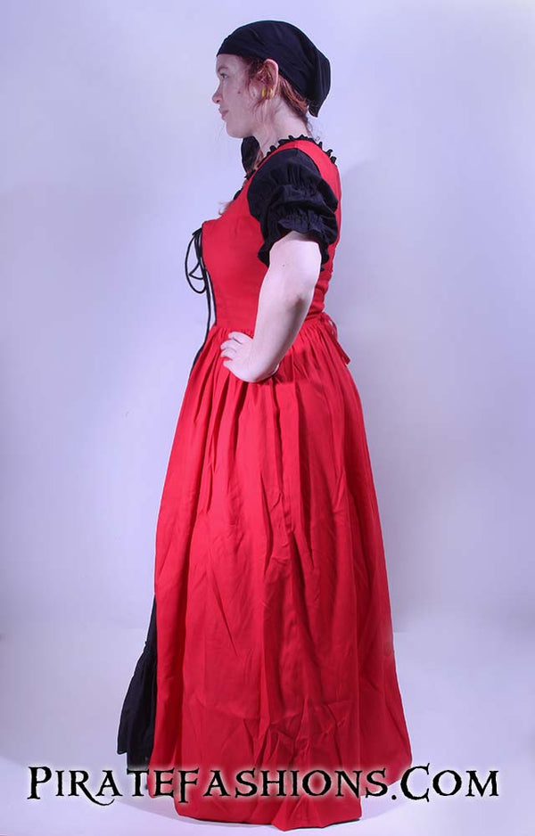 Wench Tavern Dress - Pirate Fashions