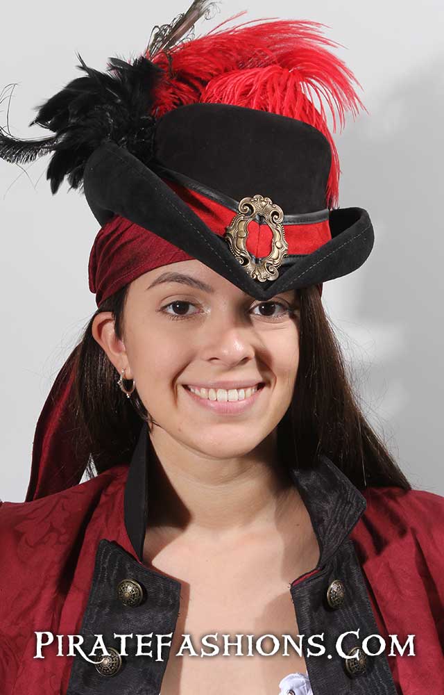 Ladies Riding Hat - Pirate Fashions