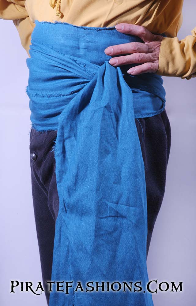 Linen Pirate Sashes - Pirate Fashions